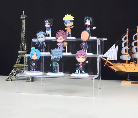 Acrylic Tiered Display Stands For Amiibo Funko Pop Figure