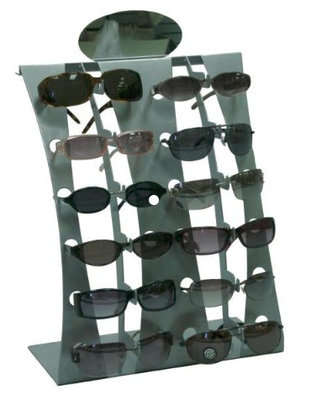 12 Pairs Retail Sunglass Display Fixtures For Shopping Mall Easy To Install