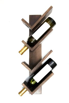 Black Retail Wine Display Racks Hanging Wine Bottle Holder For Dining Room
