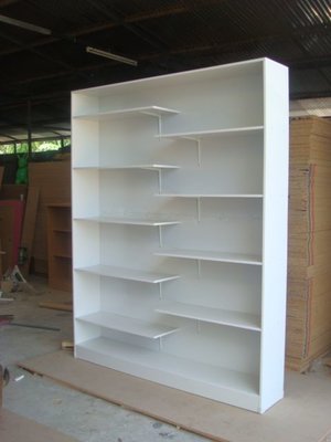 Durable Supermarket Display Shelves / Wall Display Racks For Retail Stores