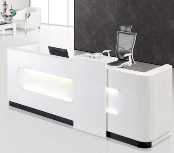 LED Light Modern Retail Checkout Counter Portable And Fashion Design