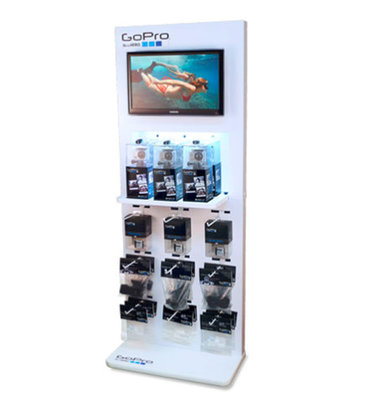 Electronic Products In Store Display Stand For Camera Accessories Portable