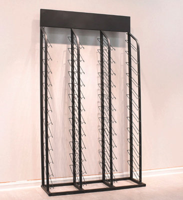 12 Layer 24 Piece Metal Floor Tile Display Rack Retail Showroom Fixtures