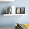 MDF Paint Rustic Floating Wall Shelf / Floating Display Shelves Fashion Design
