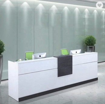 L Shaped Checkout Counter Modern Office Furniture