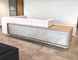 Hotel Club Salon Retail Checkout Counter Table Artificial Stone Material