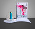 Elegant Plastic Cosmetic Display Counter With Logo Silk Screen Printed